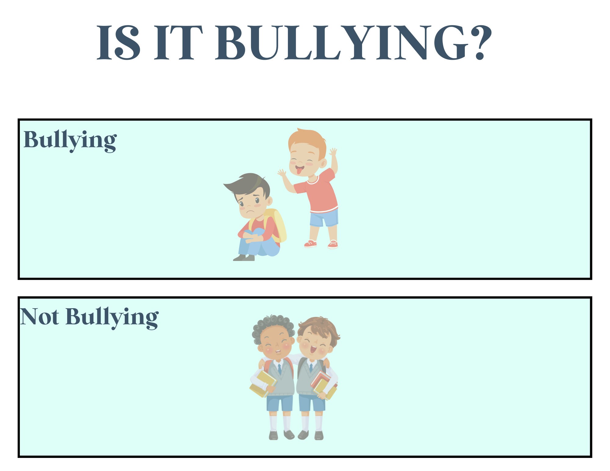 Anti-bullying Activity for Kids, Bullying for Kids, Bullying Strategies ...