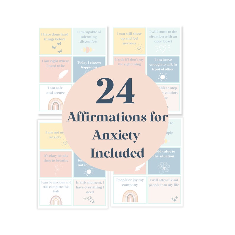 Teen Anxiety Worksheets, Counseling Worksheets for Teens, Child Anxiety ...