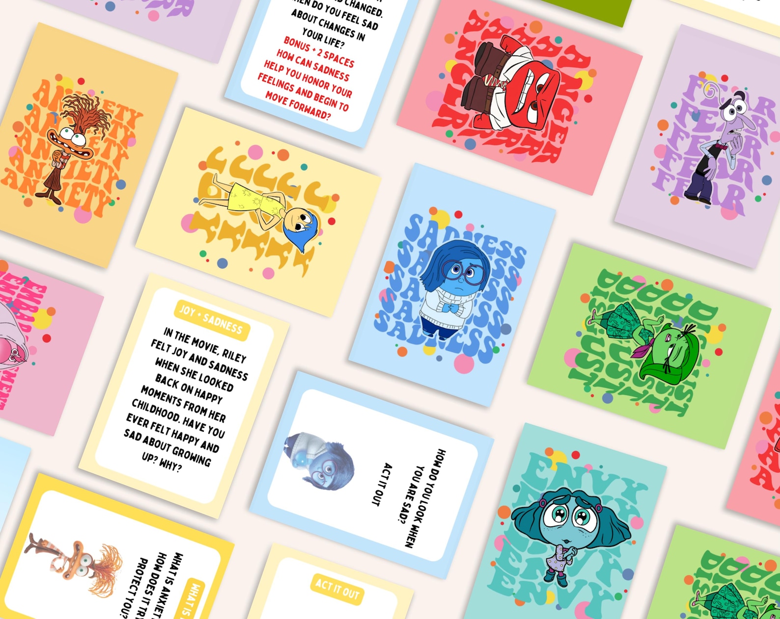 Inside Out Game, Inside Out Emotions Game, Kids Mental Health Game ...