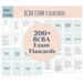 BCBA Exam Flashcards, BACB Exam. Study Aid, Exam Prep, Study Resources ...