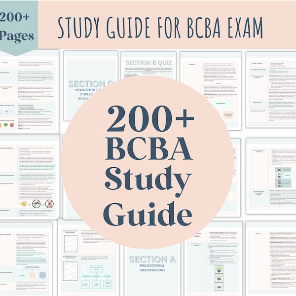 Bcba Exam Flashcards 5th Edition - Etsy