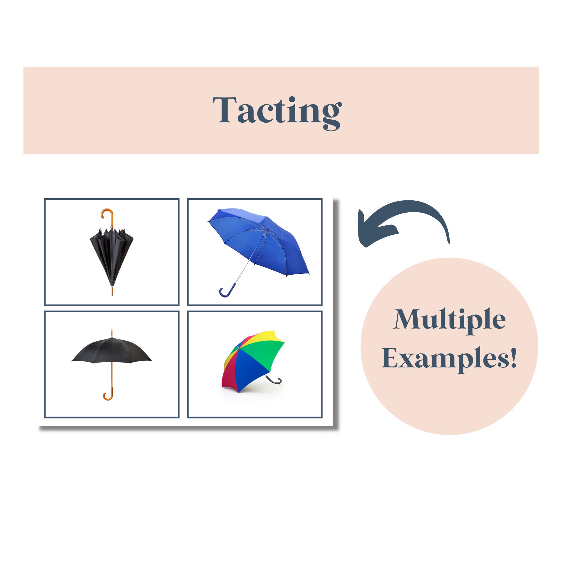 Vb-mapp Tacting Cards Bundle, ABA Therapy Materials, Vb-mapp Materials ...