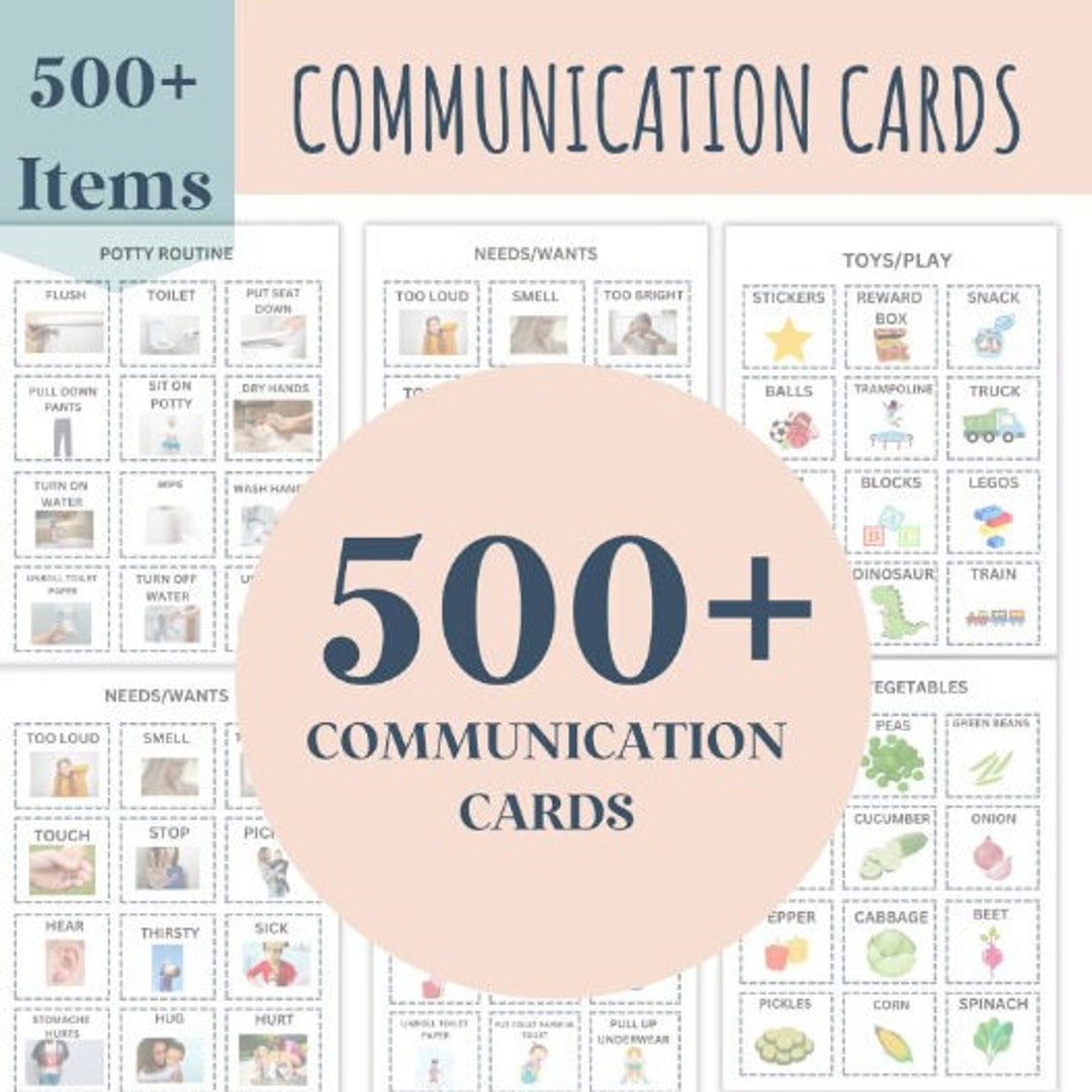 Editable PECS Communication Cards, Communication, Speech Therapy ...