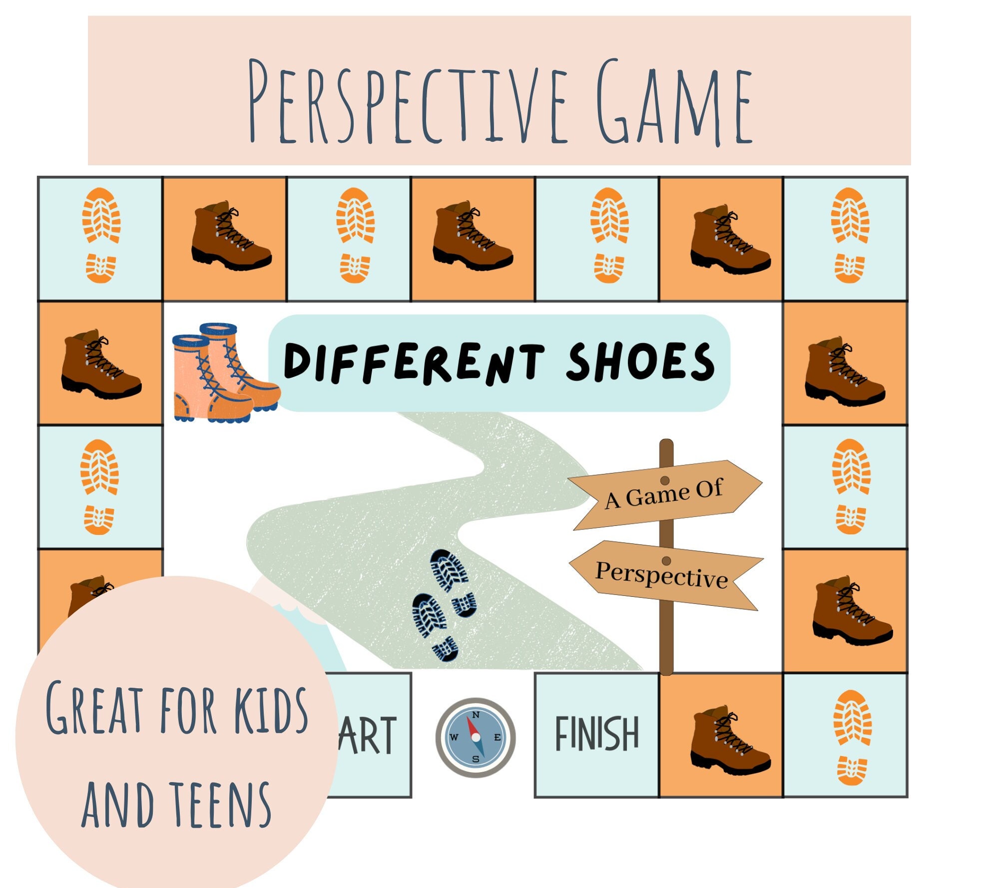 Social Skills Game for Kids With Autism, Perspective Taking Activity ...