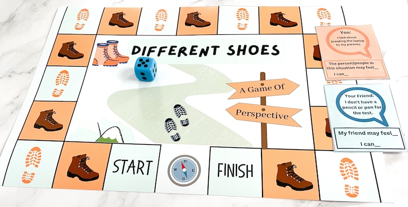 Social Skills Game for Kids With Autism, Perspective Taking Activity ...