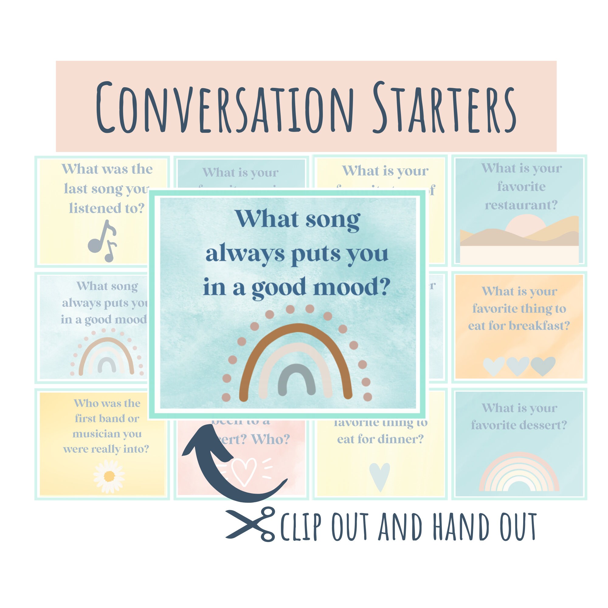 Conversation Starters for Teens, Social Skills Groups, Group or ...