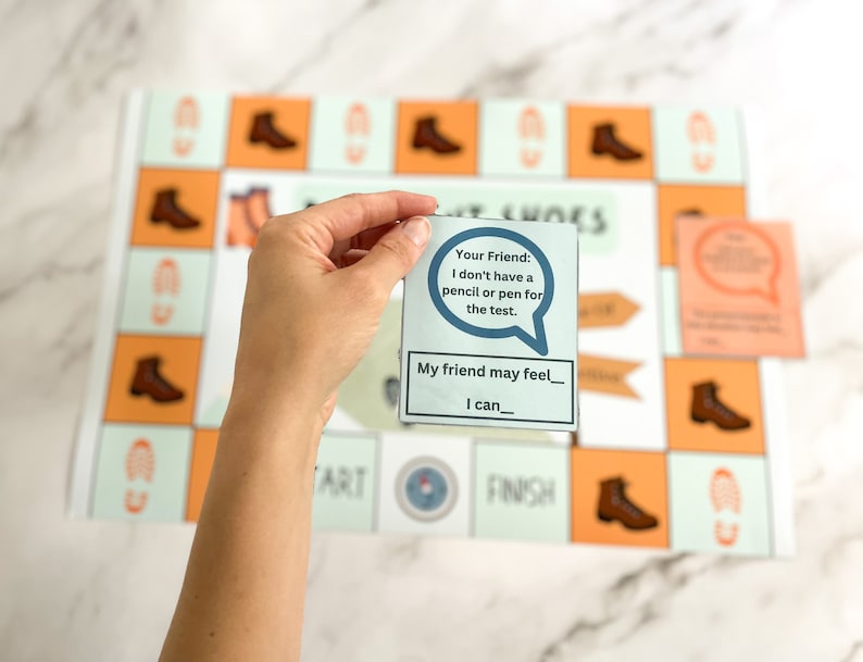 Social Skills Game for Kids With Autism, Perspective Taking Activity ...