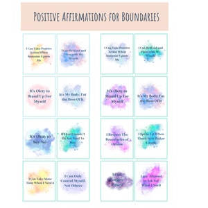 Kids Positive Affirmations Bundle, Coping Cards, Kids Yoga Cards ...