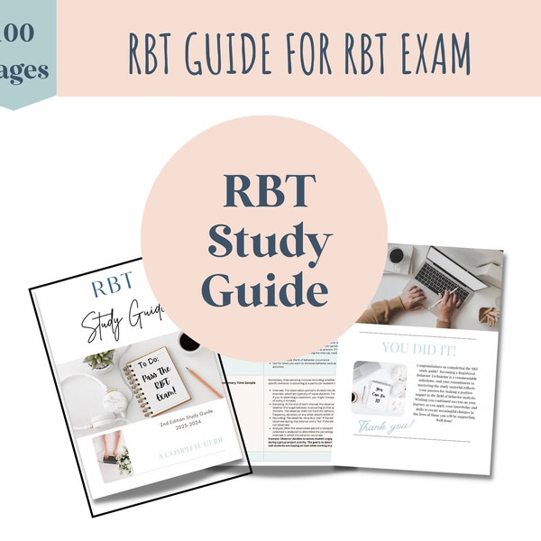 Rbt Study Guide - Etsy