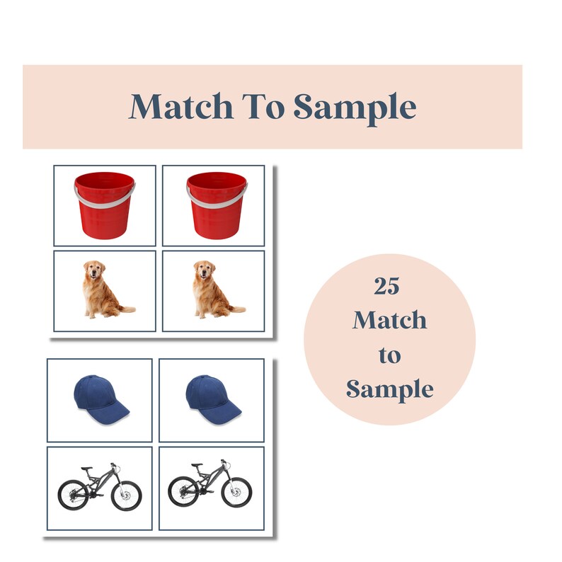 Vb-mapp Tacting Cards Bundle, ABA Therapy Materials, Vb-mapp Materials ...