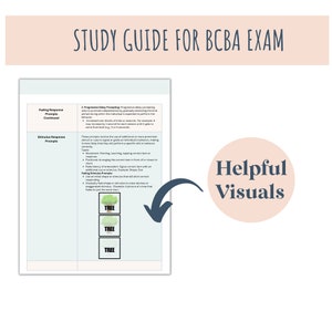 BCBA Study Guide Bundle, 6th Edition Task List, Bcba Exam Complete Study Guide, BCBA Exam Study ...