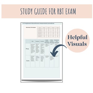 RBT Exam Study Guide Bundle, 2nd Edition RBT Exam, Study Prep Materials ...