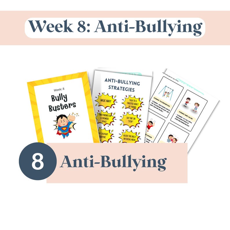 8-week Social Skills Activities and Curriculum Bundle| Friendship ...