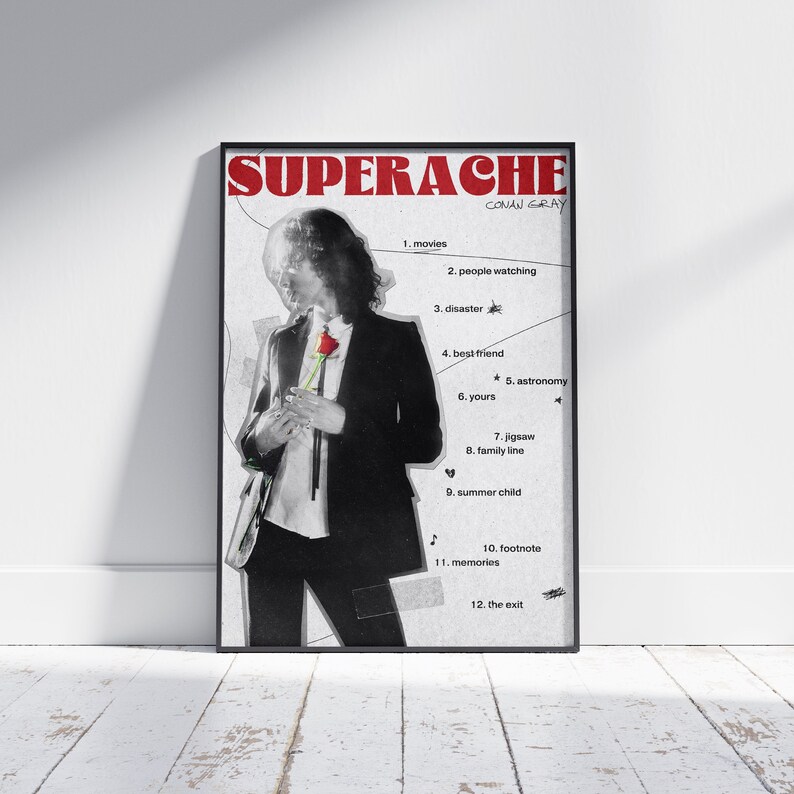 Superache – Conan Gray Poster - Etsy
