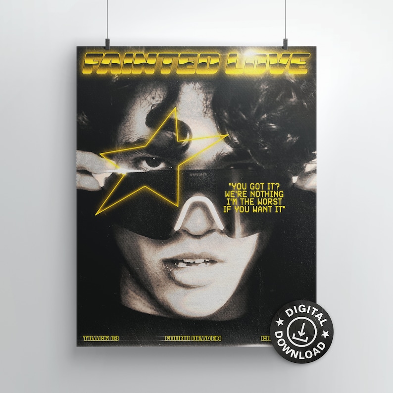 Fainted Love – Conan Gray Poster (yellow Version) - Etsy