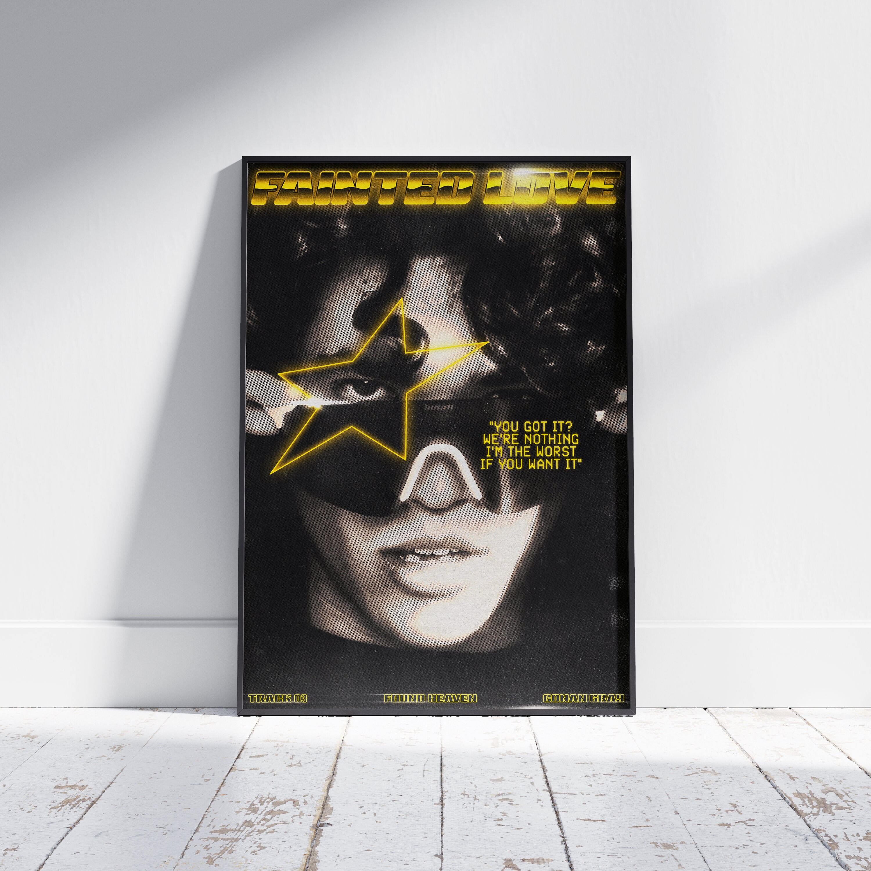 Fainted Love – Conan Gray Poster (yellow Version) - Etsy