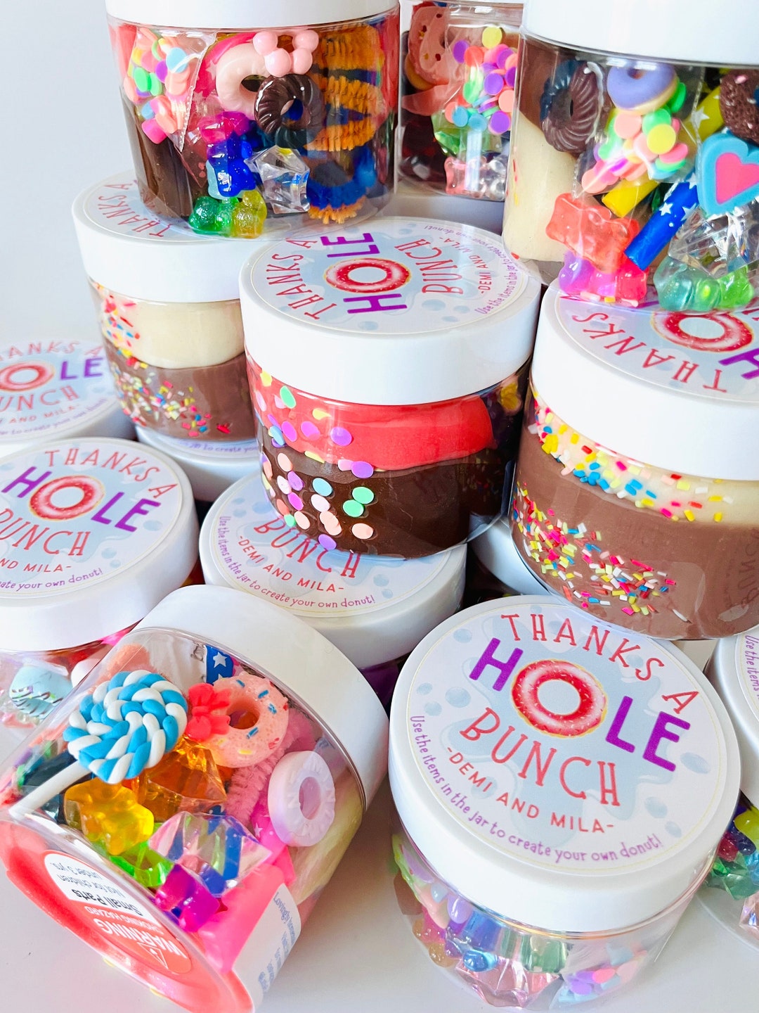 Party Favors, Playdough Jar, Kids Birthday Party, Playdough Kit ...
