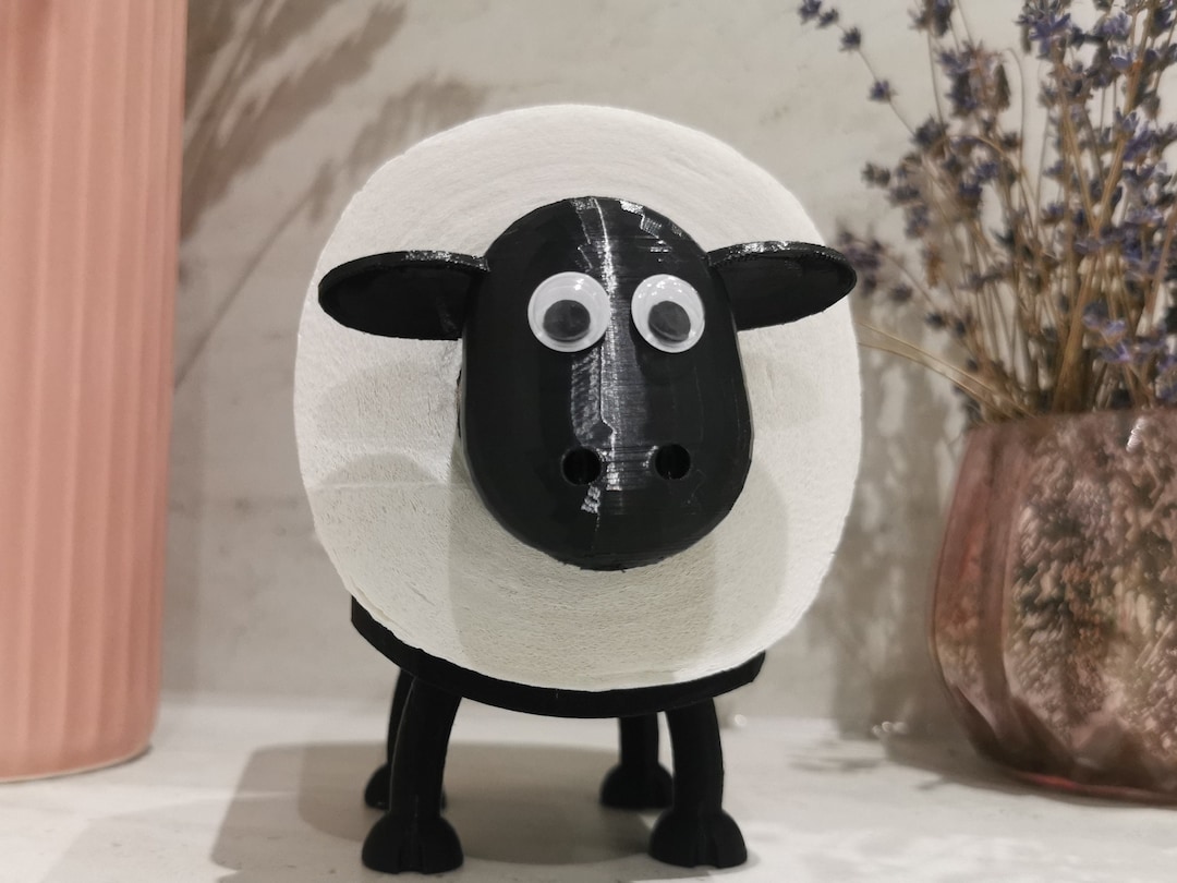 Funny Toilet Paper Roll Holder Bathroom & Toilet Organiser Accessories ...