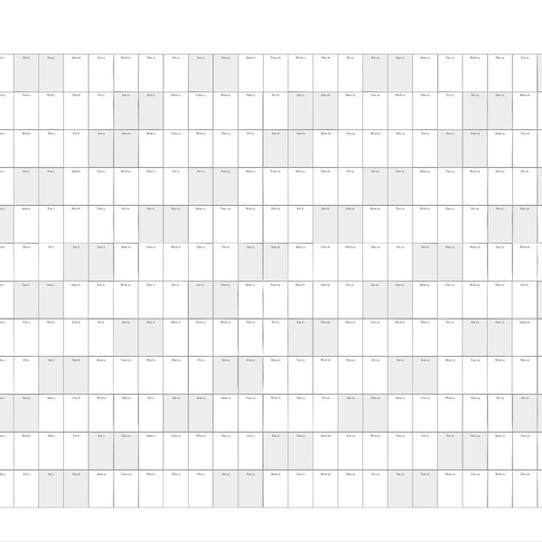 Poster Calendar - Etsy