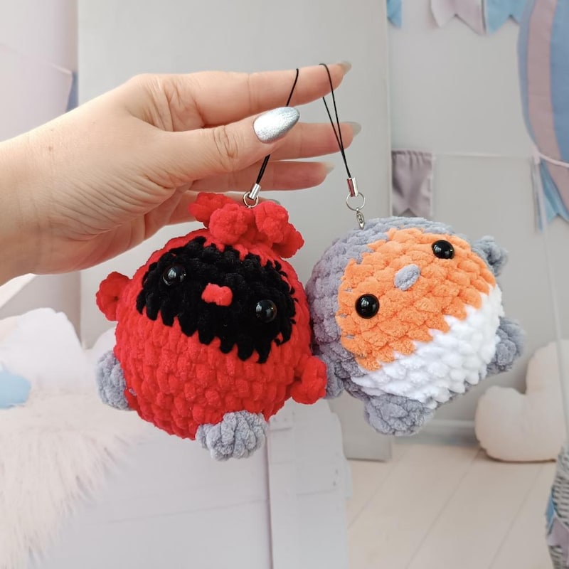 Miniature Red Bird Toy - Etsy UK