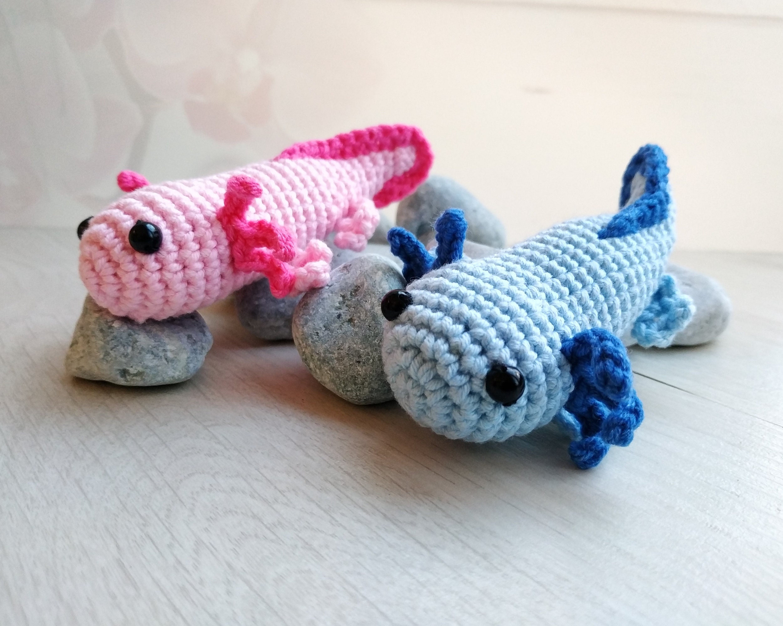 Axolotl Plush No Sew Crochet Pattern Do It Yourself Christmas - Etsy