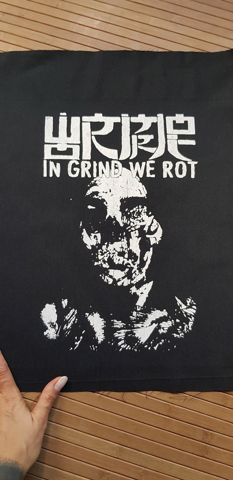 Crustpunk Back Patch 10 Designs Nasum Wormrot Entombed Consume Disrupt ...