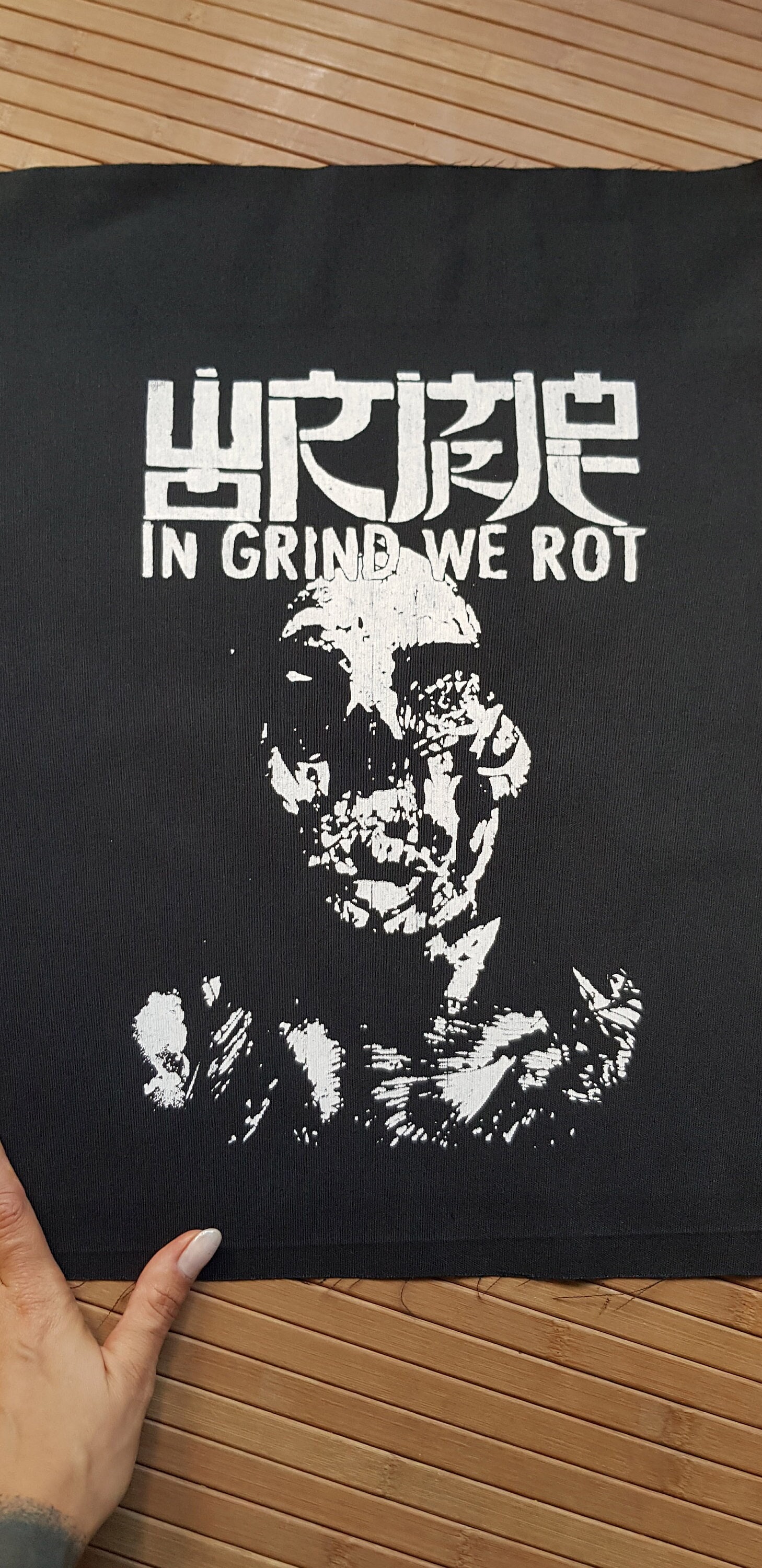 Crustpunk Back Patch 10 Designs Nasum Wormrot Entombed Consume Disrupt ...