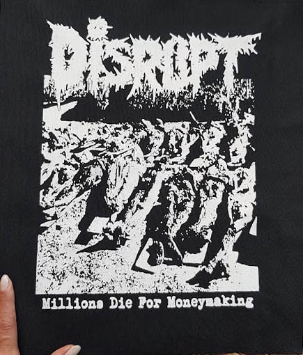 Crustpunk Back Patch 10 Designs Nasum Wormrot Entombed Consume Disrupt Dropdead Zeke Disfear ...