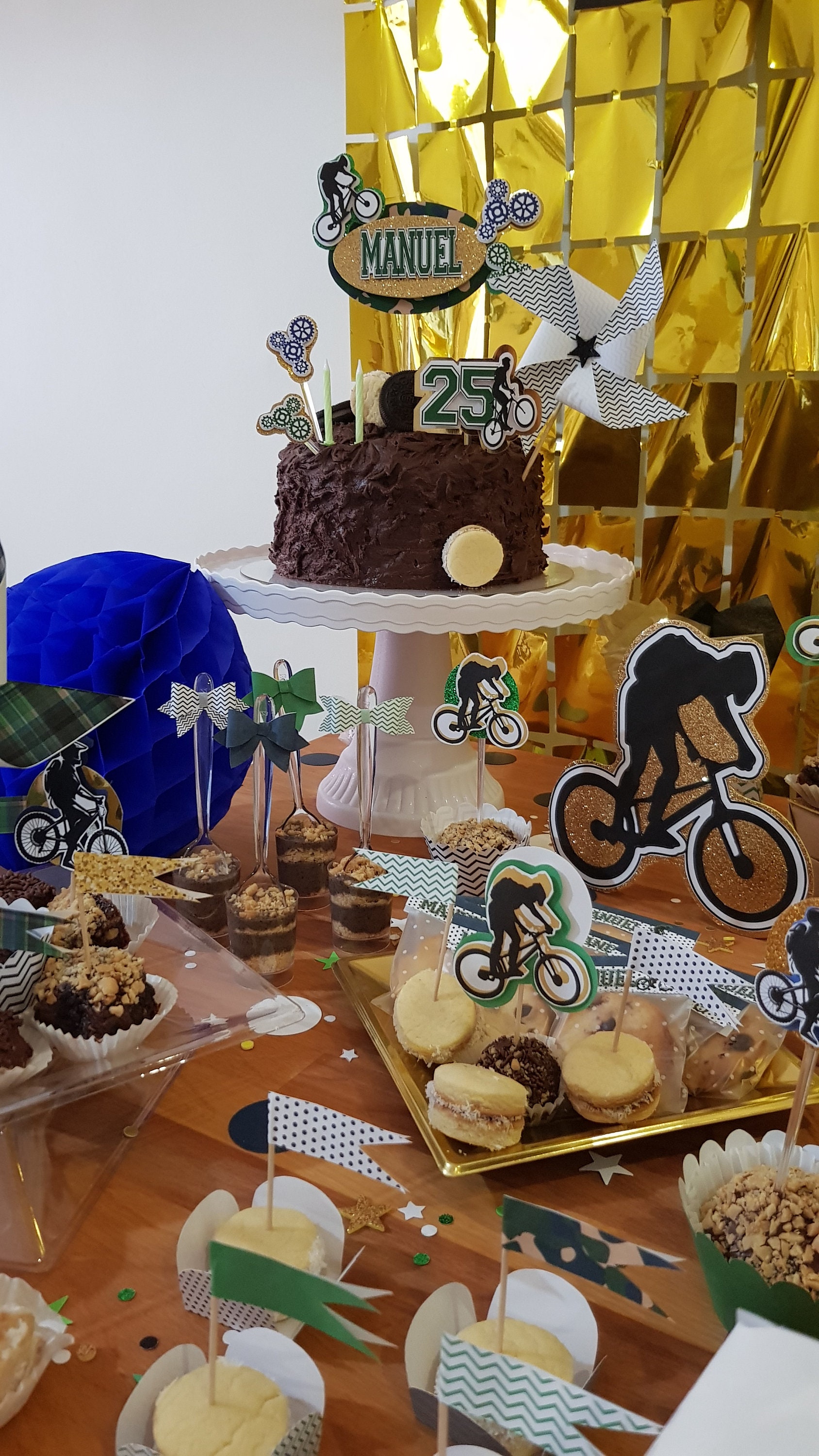 MTB Birthday Party Mini Digital Kit, Man Birthday Decoration, Printable ...