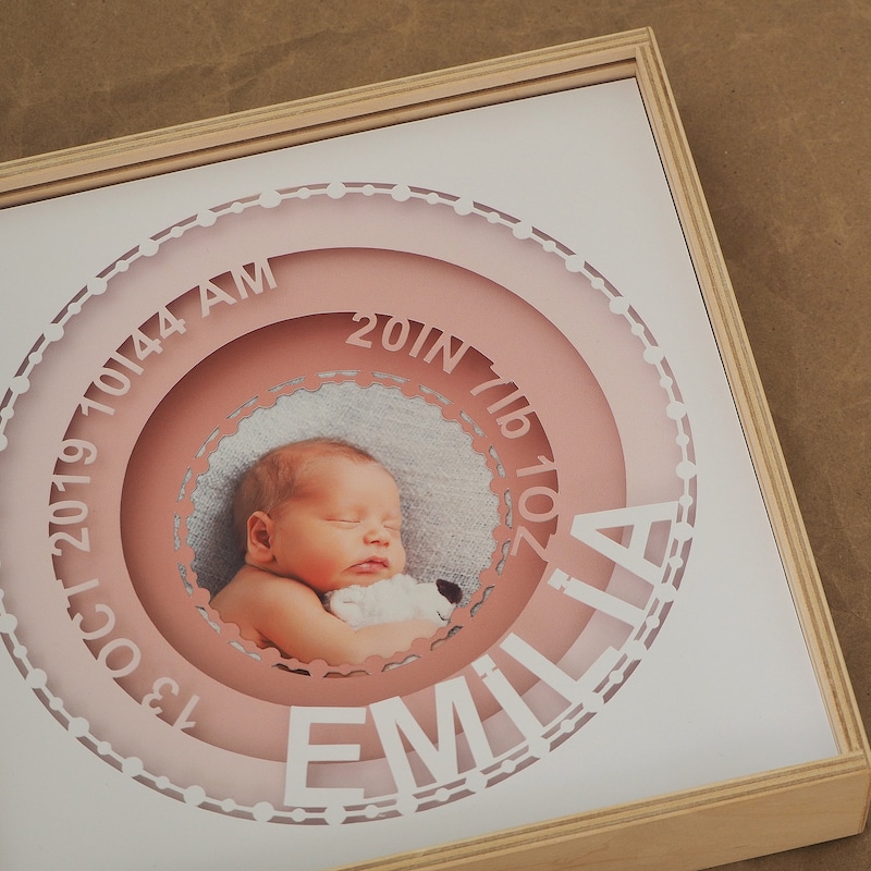 Shadow Box Baby - Etsy