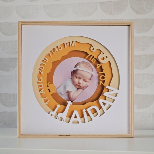 Ultrasound Picture Frame 3D Baby Scan Picture Shadow Box - Etsy