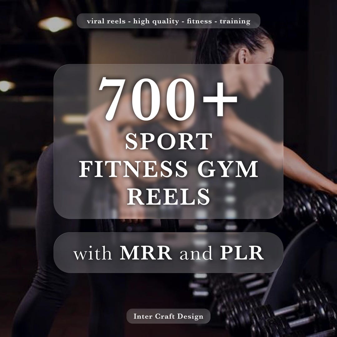 700+ Fitness GYM Reels Bundle, Tiktok, Youtube Shorts, Instagram Reels ...