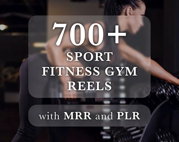 700+ Fitness GYM Reels Bundle, Tiktok, Youtube Shorts, Instagram Reels ...