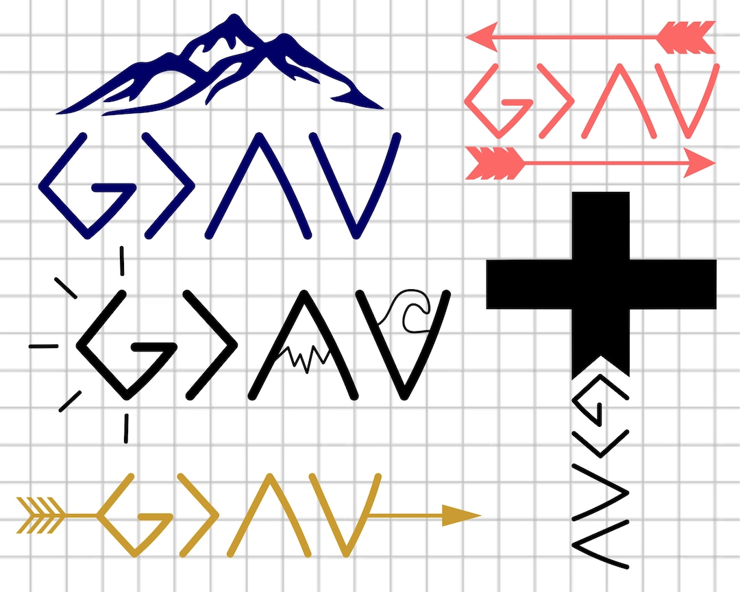 God is Greater Svg Bundle, Religious Svg, Than the Highs and Lows Svg ...