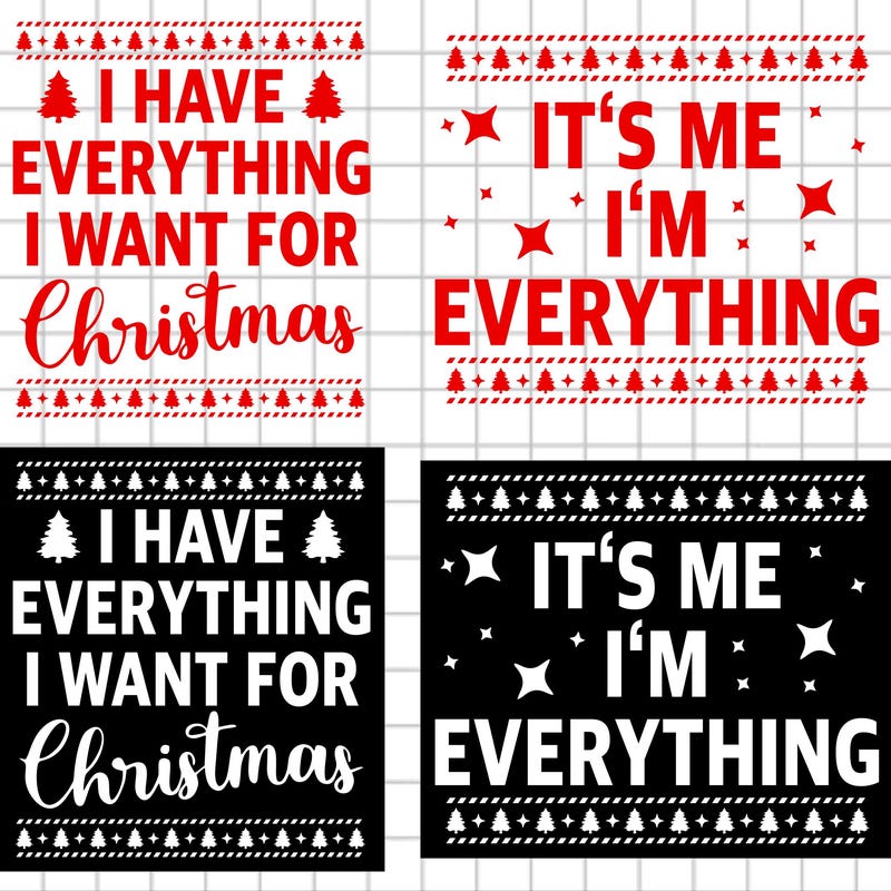 I Have Everything I Want for Christmas Svg - Etsy