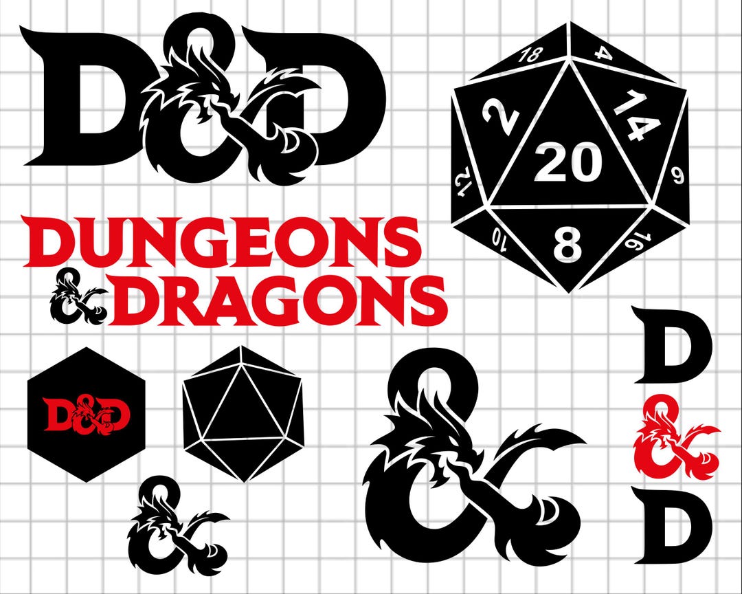 Dnd Svg Bundle, Dungeons and Dragons Svg, Critical Roll Svg, Dnd ...