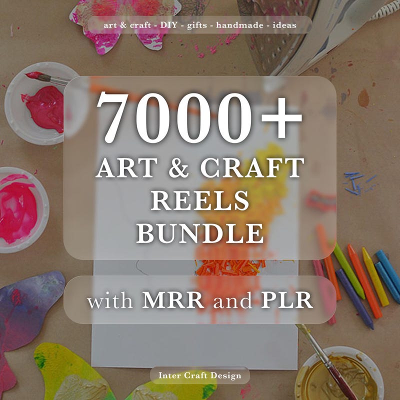 Craft Tutorial Plr - Etsy UK