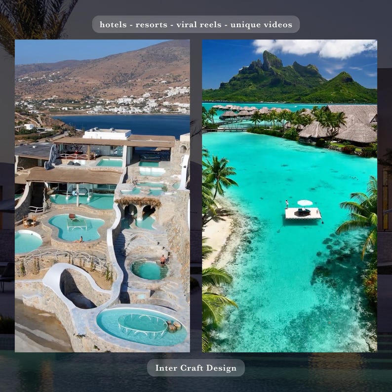 800+ Luxury Hotels and Resorts Reels, Travel Reels, Tiktok, Instagram ...
