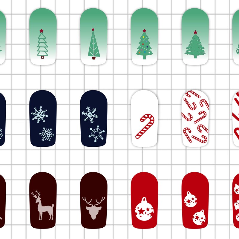 Nails Svg - Etsy