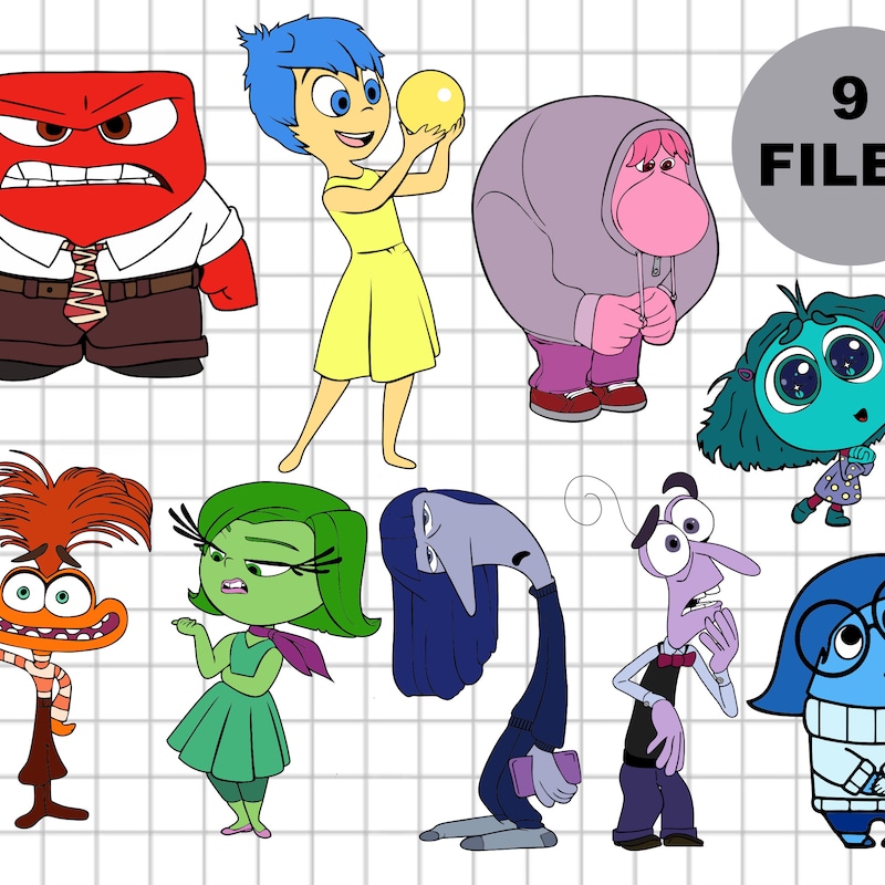 Inside Out 2 Svg - Etsy