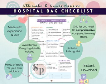 Hospital BABY Delivery Checklist - Etsy
