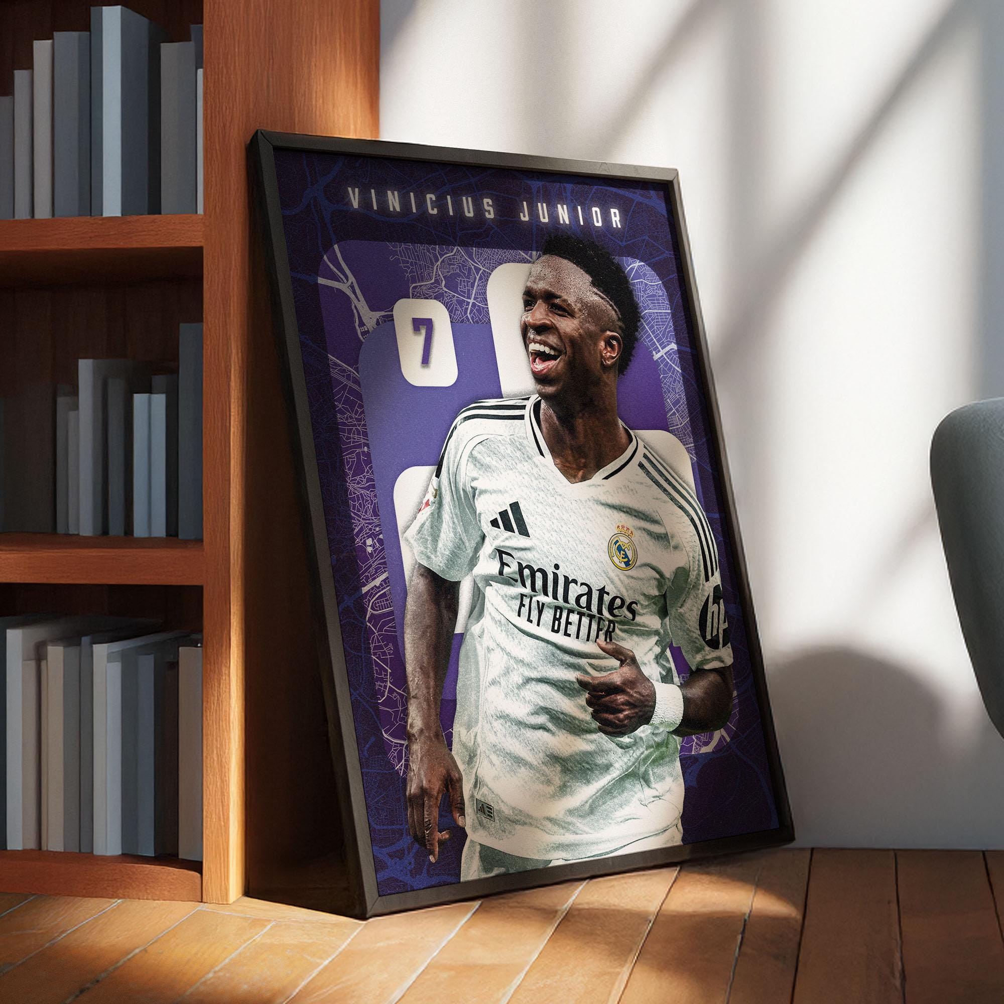 Vinicius Junior - Real Madrid Poster: Football Wall Art (digital Print ...