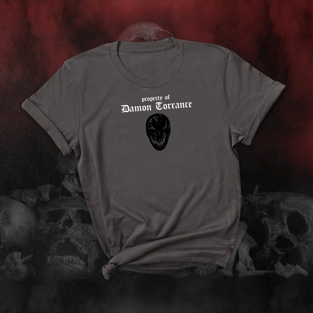 Property of Damon Torrance | Devil's Night Bookish T-shirt - Etsy