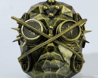 Mechanical Punk Mask - Etsy
