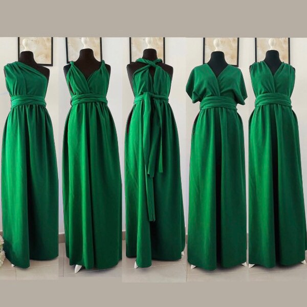 Green Infinity Dress - Etsy