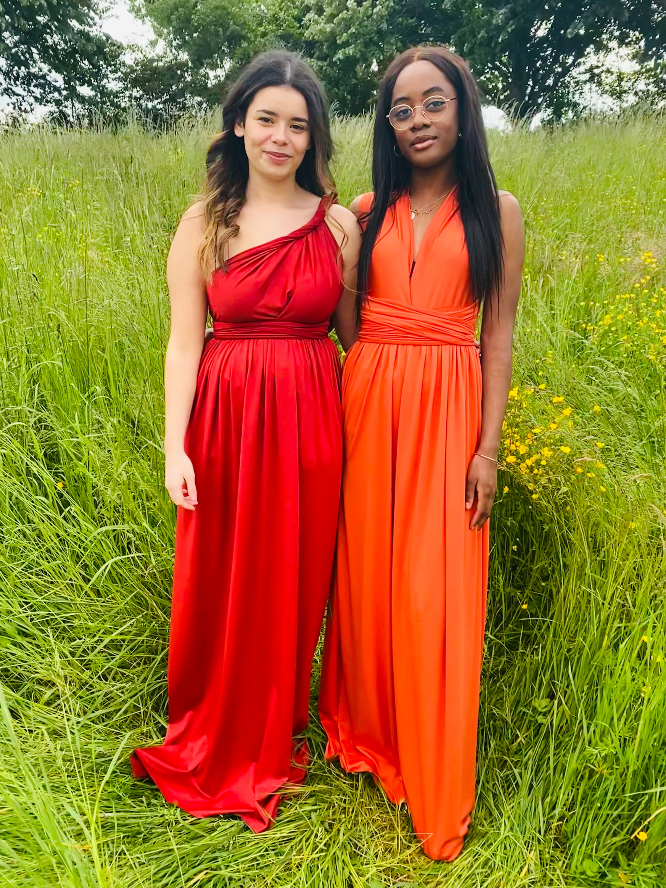 Robe infinity Robe de demoiselles dhonneurrobe de soiréemariagehaute ...