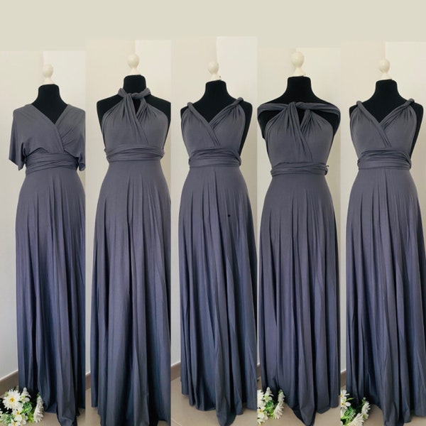 Satin Rust Bridesmaid Dress - Etsy