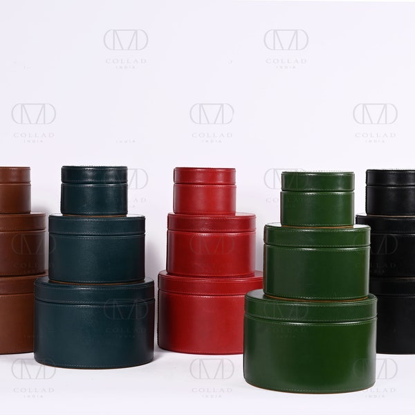 Leather Storage Box - Etsy