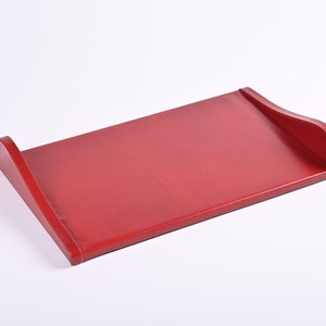Large Valet Tray, Serving Tray, Full Grain Leather Tray, Office Desk ...