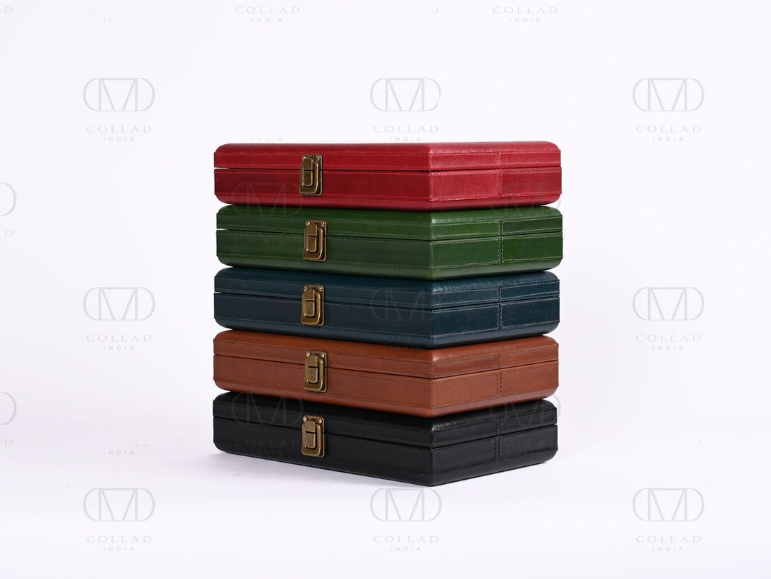 Poker Box With Chip, Professional Poker Chip Box, Personalized Poker ...